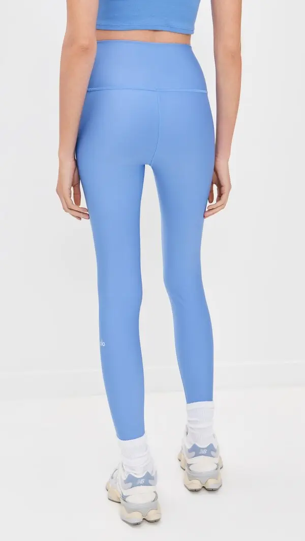 Alo Yoga 7/8 High-Waist Airlift Leggings In Crystal Clear Blue